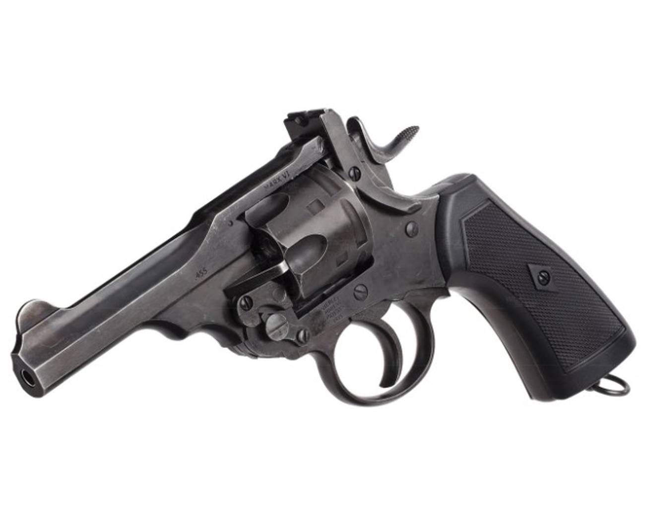 Webley - MKVI .455 4 Service Revolver - 4.5mm Pellets - Battlefi - Game ...